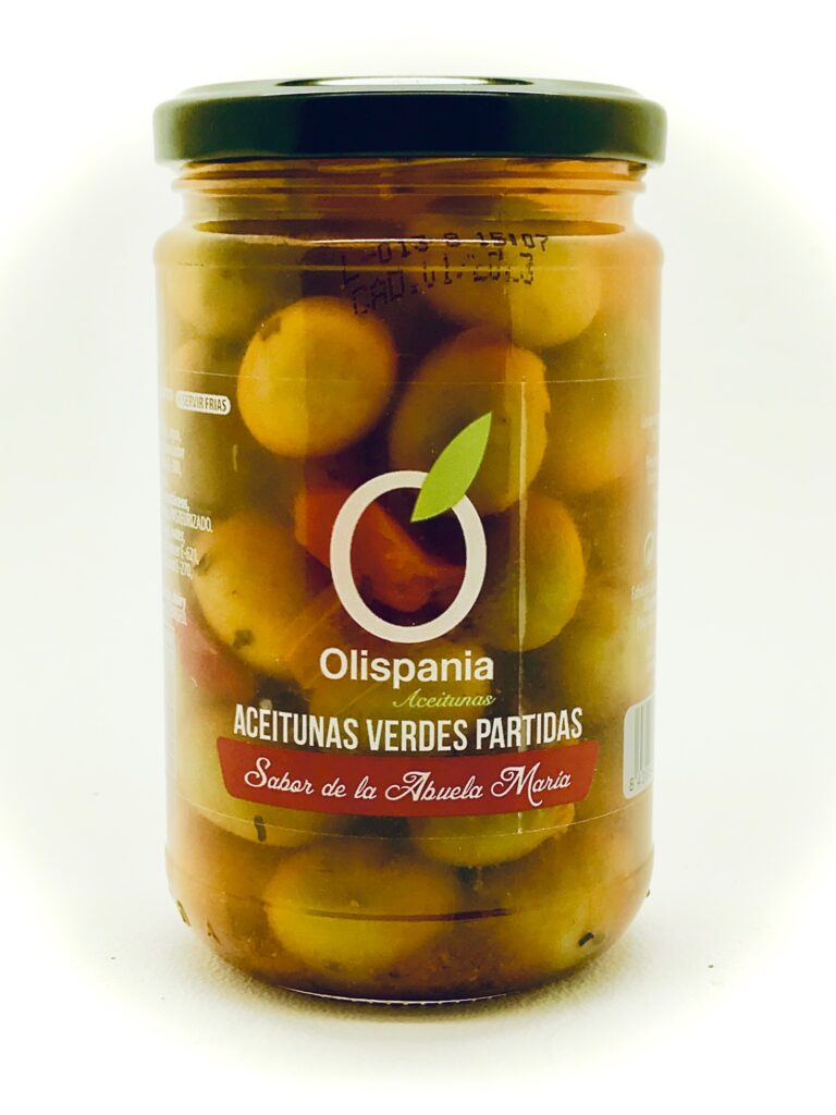 Rohelised kiviga oliivid soolvees, 160gr 200/220 - Barrica